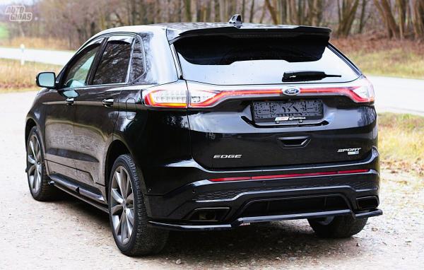 Black Ford Edge 2018 in Petrikaiciai, with an engine capacity of 2.70 L and mileage of 158 thousand km for 16999 €, photo 10 on AUTOMOTO.COM.LV