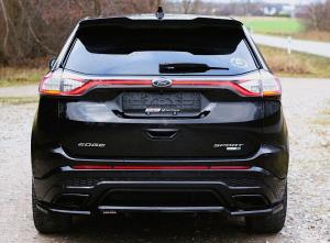 Black Ford Edge 2018 in Petrikaiciai, with an engine capacity of 2.70 L and mileage of 158 thousand km for 16999 €, photo 11 on AUTOMOTO.COM.LV
