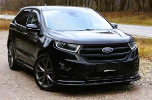 Black Ford Edge 2018 in Kretinga, with an engine capacity of 2.72 L and mileage of 158 thousand km for 16999 €, photo  on AUTOMOTO.COM.LV