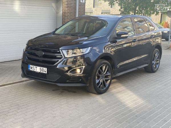 Melns Ford Edge 2018 Viļņa, ar dzinēja tilpumu 2.00 L un nobraukumu 175 tūkst. km par 18600 €, foto 1 vietnē AUTOMOTO.COM.LV