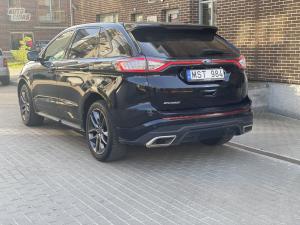 Black Ford Edge 2018 in Vilnius, with an engine capacity of 2.00 L and mileage of 175 thousand km for 18600 €, photo 4 on AUTOMOTO.COM.LV