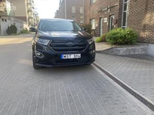 Black Ford Edge 2018 in Vilnius, with an engine capacity of 2.00 L and mileage of 175 thousand km for 18600 €, photo 19 on AUTOMOTO.COM.LV
