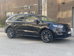 Black Ford Edge 2018 in Vilnius, with an engine capacity of 2.00 L and mileage of 175 thousand km for 18600 €, photo 20 on AUTOMOTO.COM.LV
