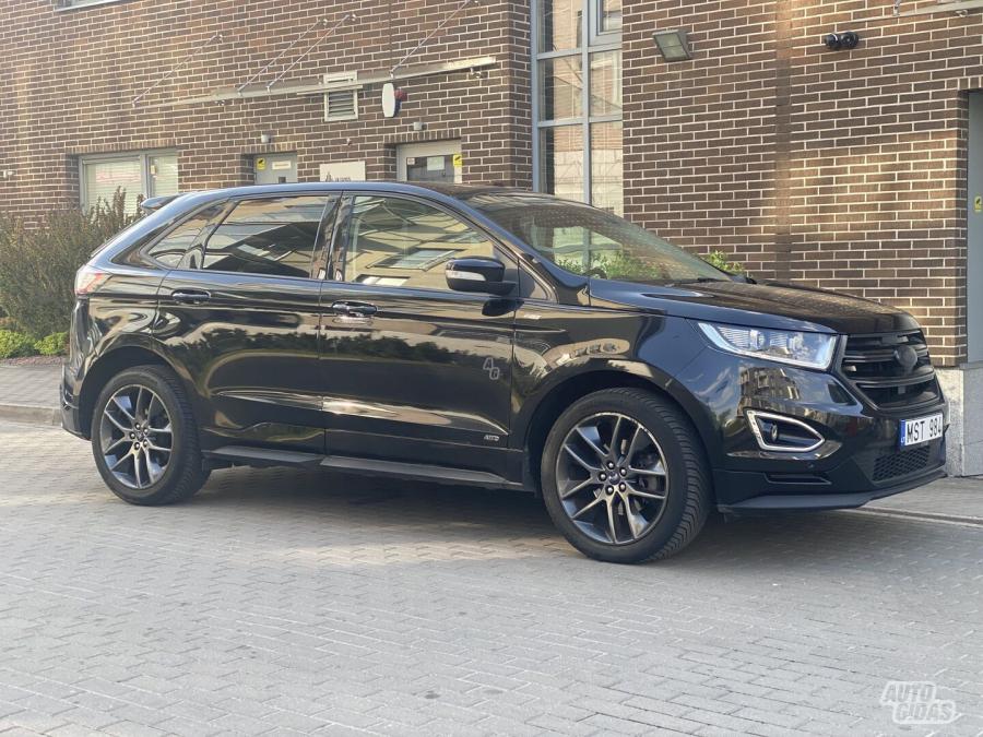 Black Ford Edge 2018 in Vilnius, with an engine capacity of 2.00 L and mileage of 175 thousand km for 18600 €, photo 20 on AUTOMOTO.COM.LV