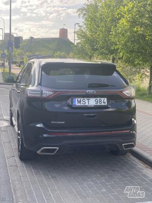 Black Ford Edge 2018 in Vilnius, with an engine capacity of 2.00 L and mileage of 175 thousand km for 18600 €, photo 22 on AUTOMOTO.COM.LV