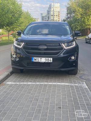 Black Ford Edge 2018 in Vilnius, with an engine capacity of 2.00 L and mileage of 175 thousand km for 18600 €, photo 23 on AUTOMOTO.COM.LV