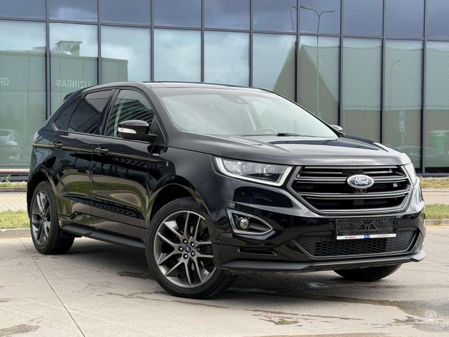Melns Ford Edge 2018 Šauļi, ar dzinēja tilpumu 2.00 L un nobraukumu 238 tūkst. km par 16190 €, foto 1 vietnē AUTOMOTO.COM.LV