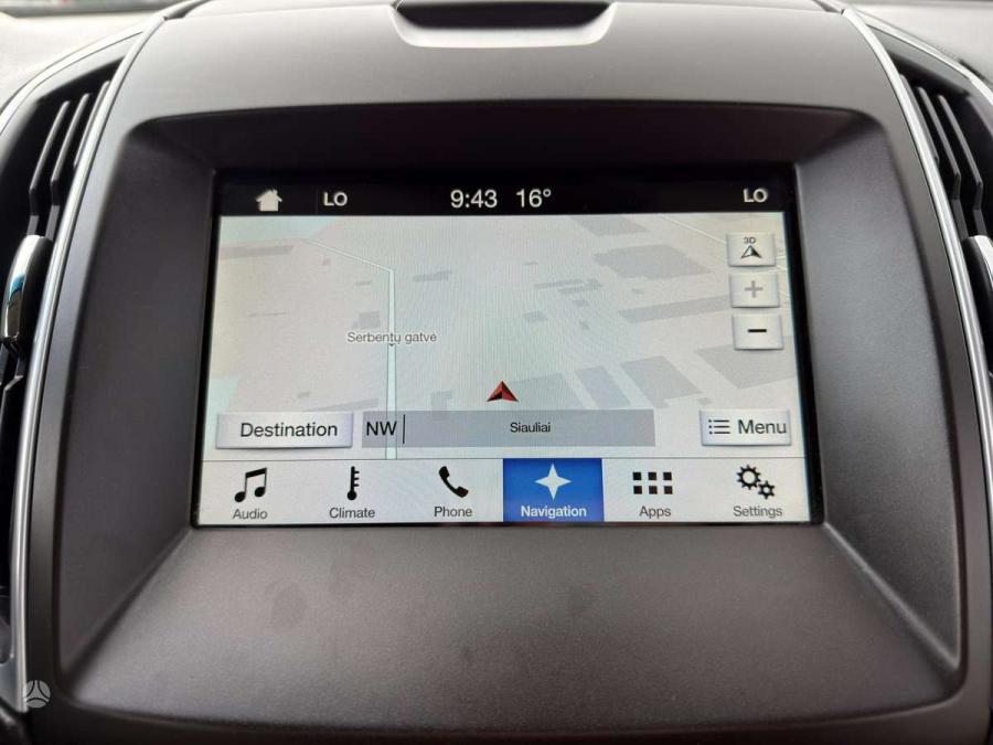 Melns Ford Edge 2018 Šauļi, ar dzinēja tilpumu 2.00 L un nobraukumu 238 tūkst. km par 16190 €, foto 31 vietnē AUTOMOTO.COM.LV
