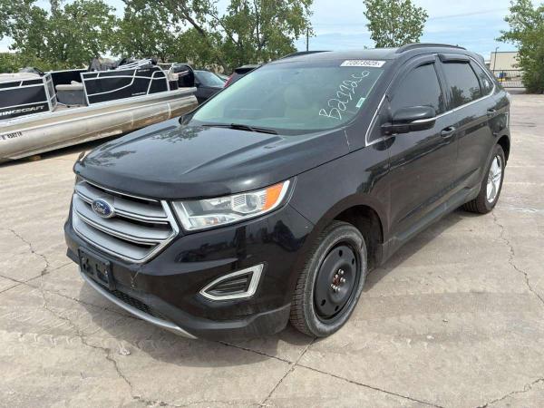 Black Ford Edge 2018 in Kretinga, with an engine capacity of 3.50 L and mileage of 131 thousand km for 10000 €, photo 7 on AUTOMOTO.COM.LV