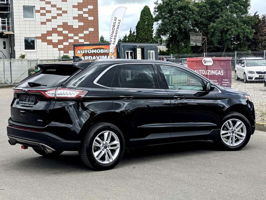 Black Ford Edge 2018 in Kretinga, with an engine capacity of 3.50 L and mileage of 153 thousand km for 15500 €, photo 10 on AUTOMOTO.COM.LV