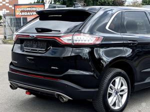 Black Ford Edge 2018 in Kretinga, with an engine capacity of 3.50 L and mileage of 153 thousand km for 15500 €, photo 11 on AUTOMOTO.COM.LV