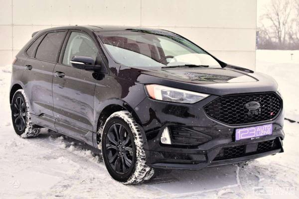 Black Ford Edge 2019 in Kretinga, with an engine capacity of 2.00 L and mileage of 64 thousand km for 23500 €, photo 5 on AUTOMOTO.COM.LV