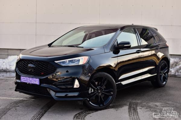 Black Ford Edge 2019 in Kretinga, with an engine capacity of 2.00 L and mileage of 64 thousand km for 23500 €, photo 1 on AUTOMOTO.COM.LV