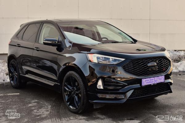 Black Ford Edge 2019 in Kretinga, with an engine capacity of 2.00 L and mileage of 64 thousand km for 23500 €, photo 5 on AUTOMOTO.COM.LV
