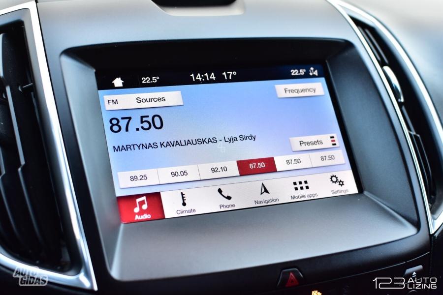 Melns Ford Edge 2019 Kretinga, ar dzinēja tilpumu 2.00 L un nobraukumu 64 tūkst. km par 23500 €, foto 21 vietnē AUTOMOTO.COM.LV