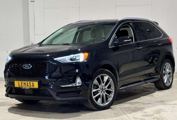 Black Ford Edge 2019 in Klaipeda, with an engine capacity of 2.00 L and mileage of 97 thousand km for 18500 €, photo 1 on AUTOMOTO.COM.LV