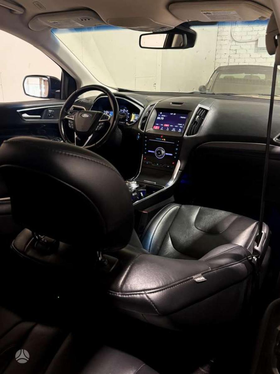 Melns Ford Edge 2019 Klaipėda, ar dzinēja tilpumu 2.00 L un nobraukumu 97 tūkst. km par 18500 €, foto 12 vietnē AUTOMOTO.COM.LV