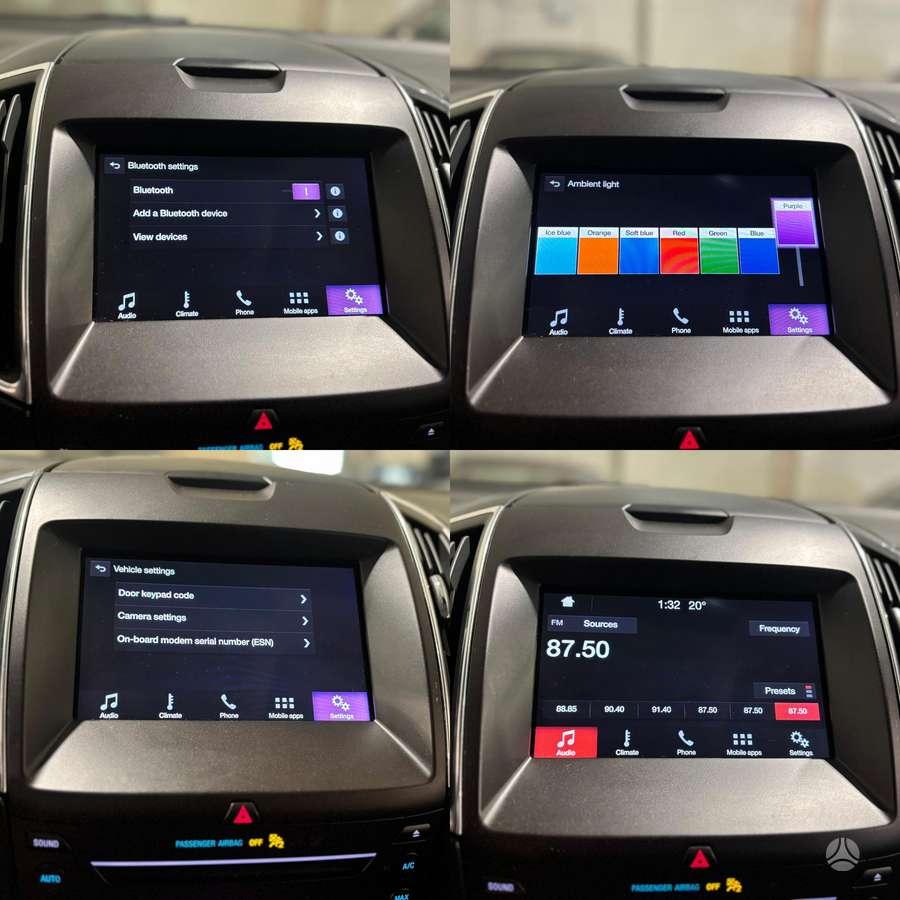 Melns Ford Edge 2019 Klaipėda, ar dzinēja tilpumu 2.00 L un nobraukumu 97 tūkst. km par 18500 €, foto 21 vietnē AUTOMOTO.COM.LV