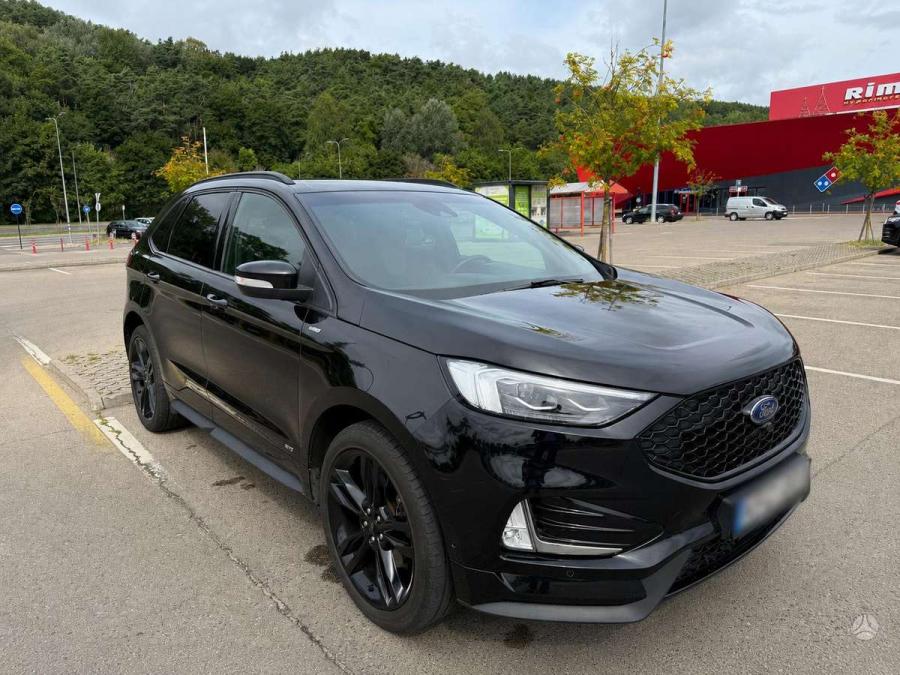 Melns Ford Edge 2019 Viļņa, ar dzinēja tilpumu 2.00 L un nobraukumu 96 tūkst. km par 24990 €, foto 1 vietnē AUTOMOTO.COM.LV