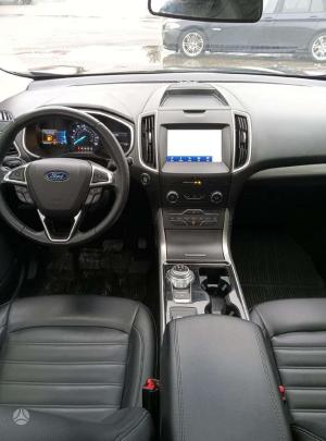 Black Ford Edge 2020 in Radviliskis, with an engine capacity of 2.00 L and mileage of 106 thousand km for 16400 €, photo 16 on AUTOMOTO.COM.LV