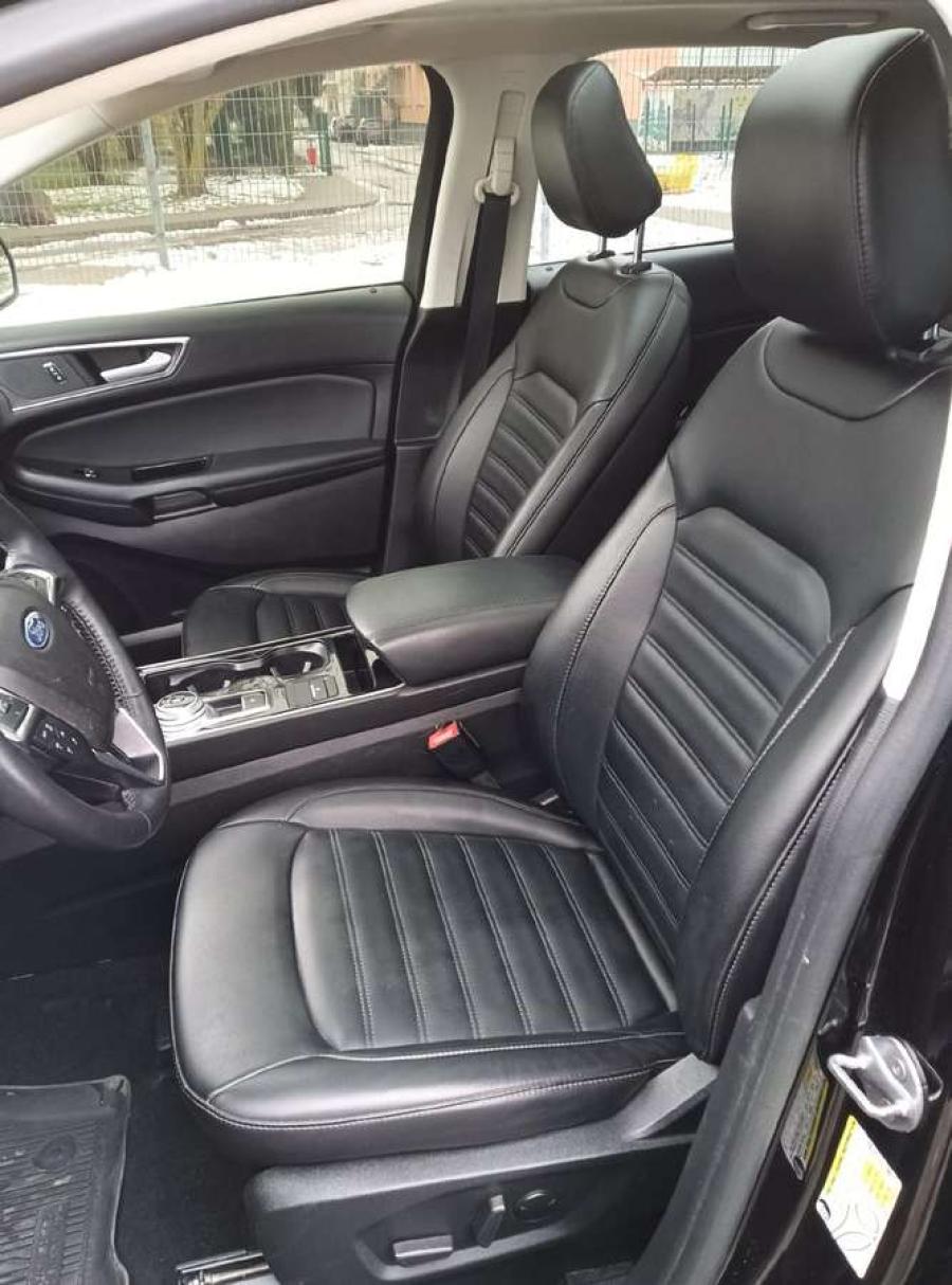 Black Ford Edge 2020 in Radviliskis, with an engine capacity of 2.00 L and mileage of 106 thousand km for 16400 €, photo 19 on AUTOMOTO.COM.LV