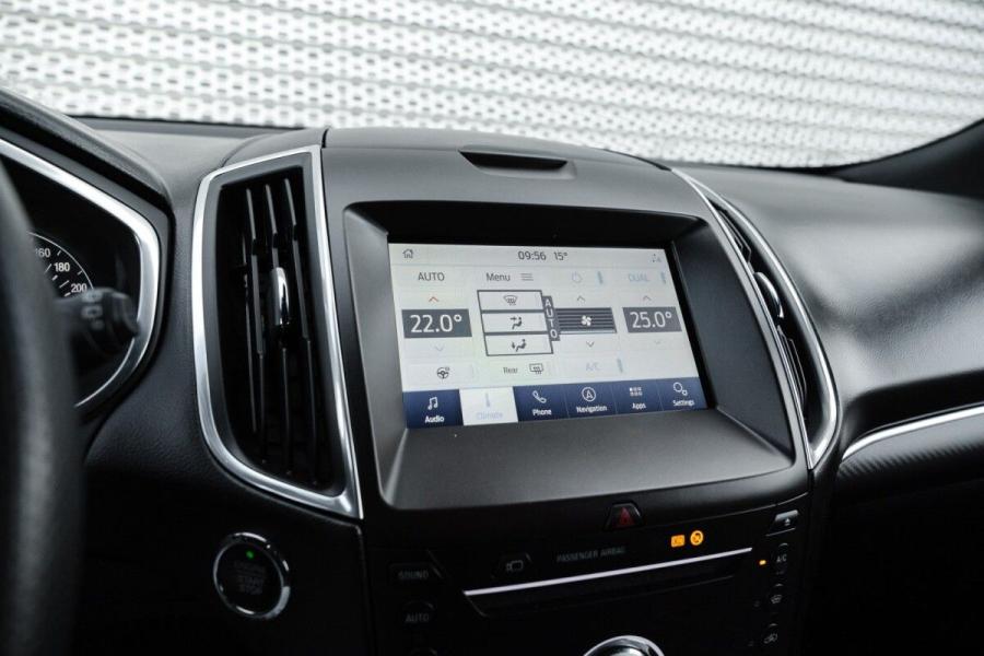 Black Ford Edge 2020 in Marupe, with an engine capacity of 2.00 L and mileage of 172 thousand km for 18750 €, photo 19 on AUTOMOTO.COM.LV
