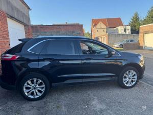 Black Ford Edge 2021 in Vilnius, with an engine capacity of 2.00 L and mileage of 299 thousand km for 13350 €, photo 10 on AUTOMOTO.COM.LV