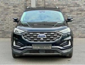Black Ford Edge 2021 in Vilnius, with an engine capacity of 2.00 L and mileage of 299 thousand km for 13350 €, photo 13 on AUTOMOTO.COM.LV