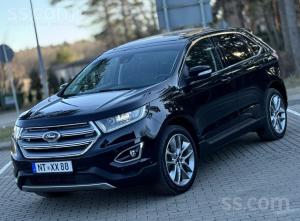 Black Ford Edge 2017 in Jurmala, with an engine capacity of 2.00 L and mileage of 0 thousand km for 13790 €, photo 2 on AUTOMOTO.COM.LV