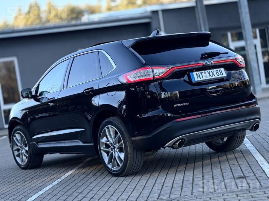 Black Ford Edge 2017 in Jurmala, with an engine capacity of 2.00 L and mileage of 0 thousand km for 13790 €, photo 3 on AUTOMOTO.COM.LV