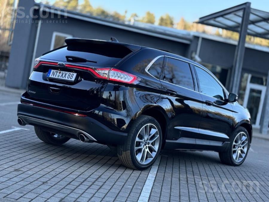 Melns Ford Edge 2017 Jūrmala, ar dzinēja tilpumu 2.00 L un nobraukumu 0 tūkst. km par 13790 €, foto 4 vietnē AUTOMOTO.COM.LV