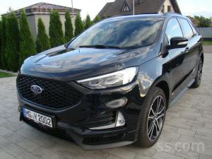 Black Ford Edge 2019 in Vilnius, with an engine capacity of 2.00 L and mileage of 92 thousand km for 21500 €, photo 3 on AUTOMOTO.COM.LV