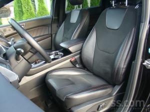 Black Ford Edge 2019 in Vilnius, with an engine capacity of 2.00 L and mileage of 92 thousand km for 21500 €, photo 20 on AUTOMOTO.COM.LV