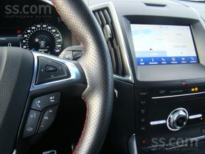 Black Ford Edge 2019 in Vilnius, with an engine capacity of 2.00 L and mileage of 92 thousand km for 21500 €, photo 22 on AUTOMOTO.COM.LV