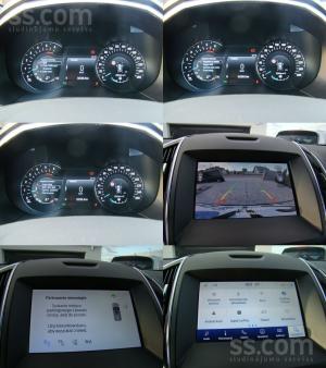 Black Ford Edge 2019 in Vilnius, with an engine capacity of 2.00 L and mileage of 92 thousand km for 21500 €, photo 25 on AUTOMOTO.COM.LV