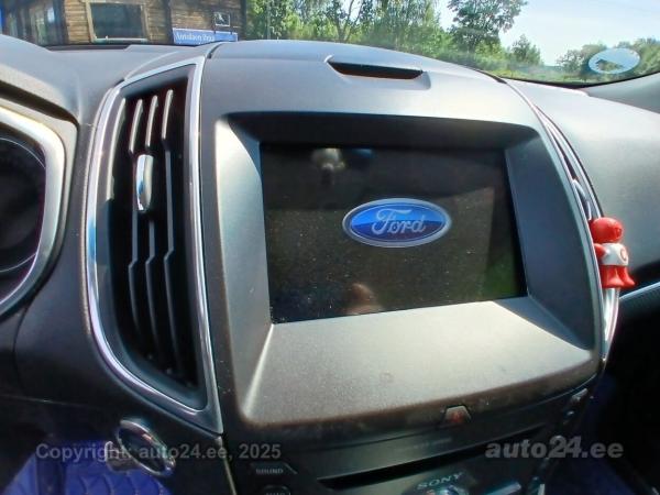Blue Ford Edge 2017 in Tartu, with an engine capacity of 2.00 L and mileage of 125 thousand km for 18900 €, photo 11 on AUTOMOTO.COM.LV