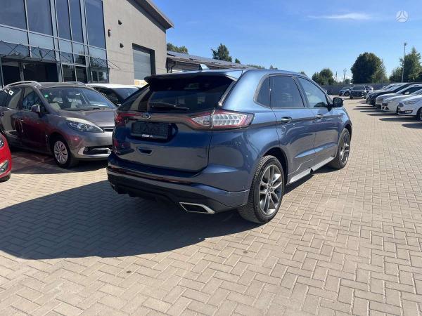 Blue Ford Edge 2018 in Taurage, with an engine capacity of 2.00 L and mileage of 254 thousand km for 13900 €, photo 9 on AUTOMOTO.COM.LV