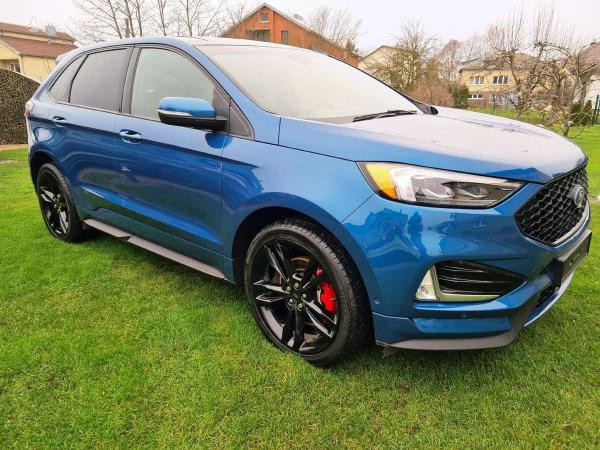 Blue Ford Edge 2019 in Siauliai, with an engine capacity of 2.70 L and mileage of 87 thousand km for 21500 €, photo 1 on AUTOMOTO.COM.LV