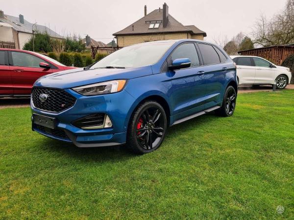 Blue Ford Edge 2019 in Siauliai, with an engine capacity of 2.70 L and mileage of 87 thousand km for 21500 €, photo 3 on AUTOMOTO.COM.LV