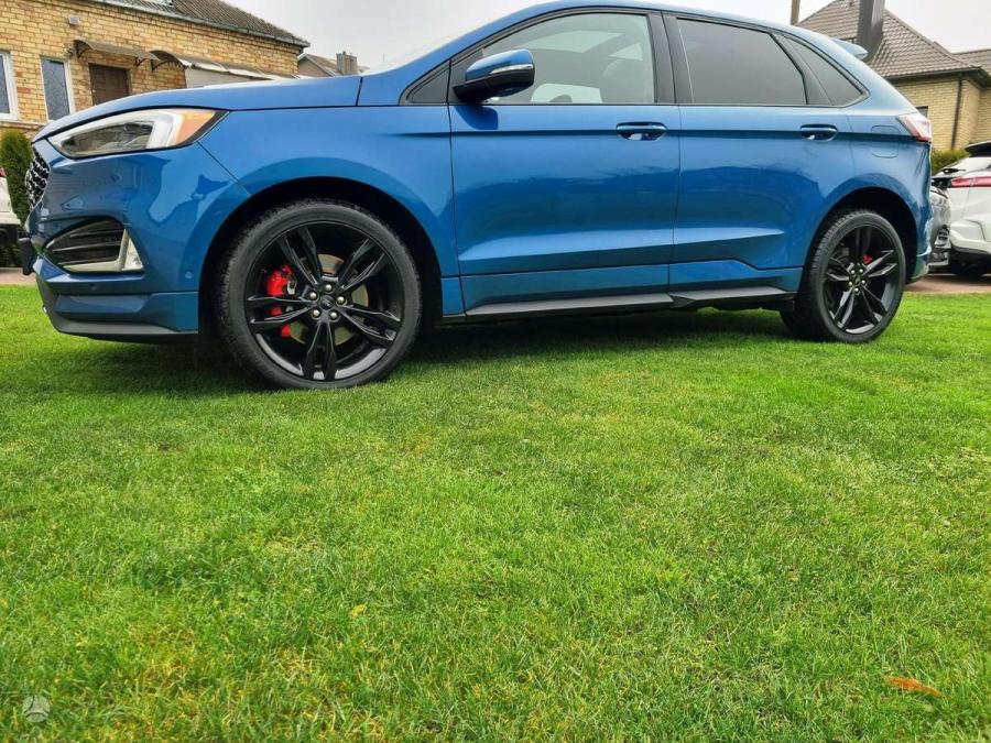 Blue Ford Edge 2019 in Siauliai, with an engine capacity of 2.70 L and mileage of 87 thousand km for 21500 €, photo 4 on AUTOMOTO.COM.LV