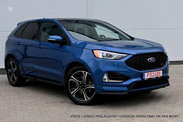 Blue Ford Edge 2019 in Kretinga, with an engine capacity of 2.72 L and mileage of 36 thousand km for 23499 €, photo 1 on AUTOMOTO.COM.LV
