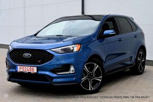 Blue Ford Edge 2019 in Kretinga, with an engine capacity of 2.72 L and mileage of 36 thousand km for 23499 €, photo 4 on AUTOMOTO.COM.LV