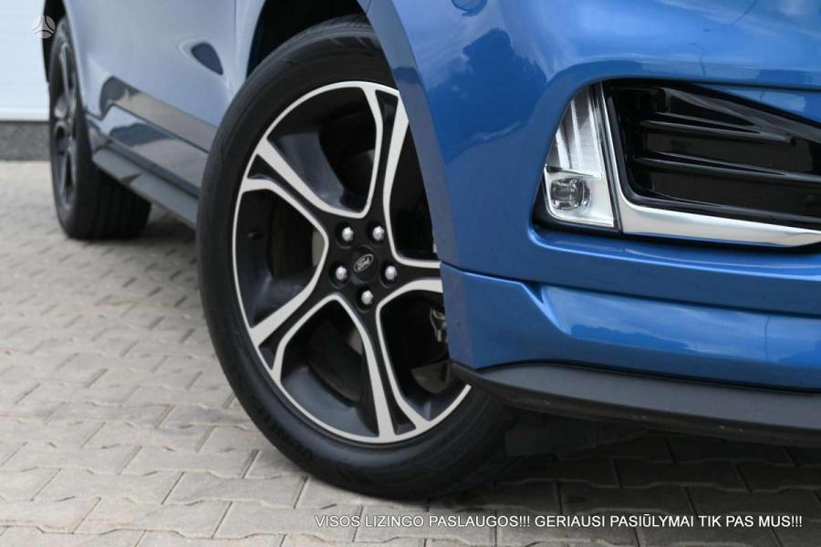 Blue Ford Edge 2019 in Kretinga, with an engine capacity of 2.72 L and mileage of 36 thousand km for 23499 €, photo 7 on AUTOMOTO.COM.LV