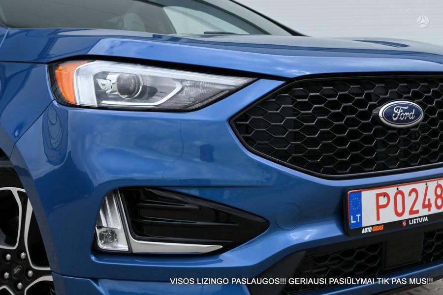 Blue Ford Edge 2019 in Kretinga, with an engine capacity of 2.72 L and mileage of 36 thousand km for 23499 €, photo 8 on AUTOMOTO.COM.LV