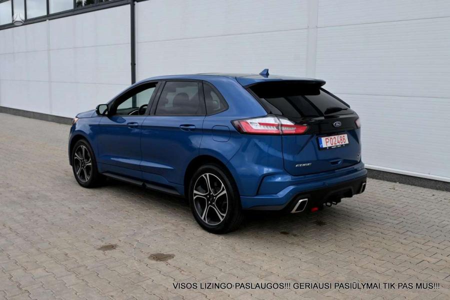 Blue Ford Edge 2019 in Kretinga, with an engine capacity of 2.72 L and mileage of 36 thousand km for 23499 €, photo 16 on AUTOMOTO.COM.LV