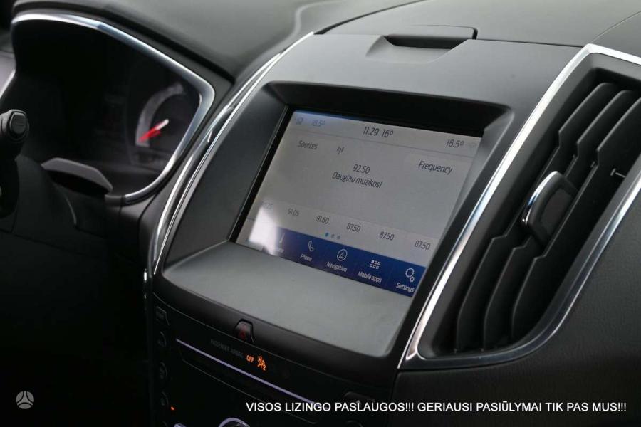 Blue Ford Edge 2019 in Kretinga, with an engine capacity of 2.72 L and mileage of 36 thousand km for 23499 €, photo 33 on AUTOMOTO.COM.LV