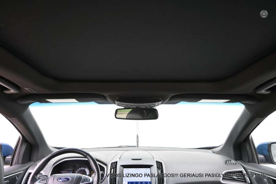 Blue Ford Edge 2019 in Kretinga, with an engine capacity of 2.72 L and mileage of 36 thousand km for 23499 €, photo 39 on AUTOMOTO.COM.LV
