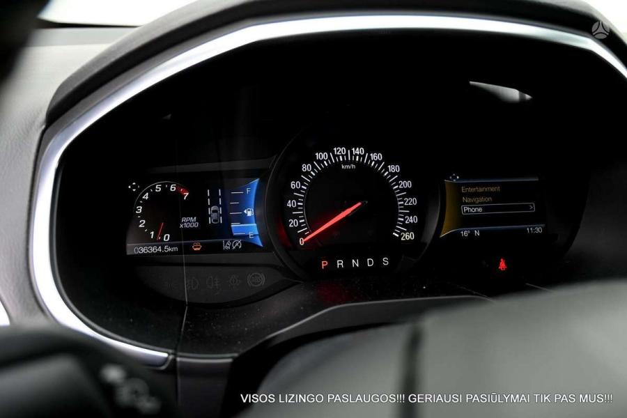 Blue Ford Edge 2019 in Kretinga, with an engine capacity of 2.72 L and mileage of 36 thousand km for 23499 €, photo 42 on AUTOMOTO.COM.LV