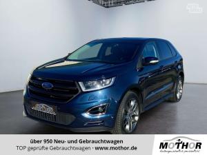 Blue Ford Edge 2017 in Kaunas, with an engine capacity of 2.00 L and mileage of 96 thousand km for 25982 €, photo  on AUTOMOTO.COM.LV