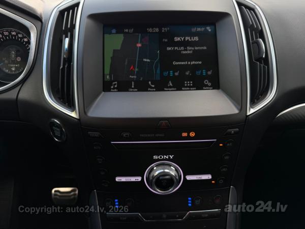 Blue Ford Edge 2017 in Parnu, with an engine capacity of 2.00 L and mileage of 173 thousand km for 15500 €, photo 8 on AUTOMOTO.COM.LV